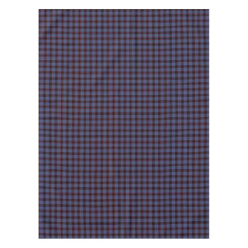Clan Rutherford Royal Blue Scottish Tartan Tablecloth | Zazzle