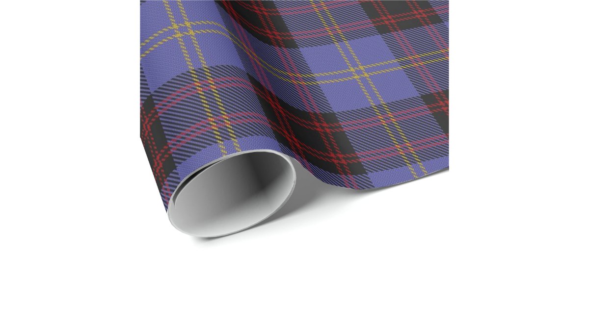 Clan Rutherford Scottish Tartan Wrapping Paper | Zazzle
