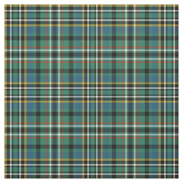 Clan Scott Tartan Fabric | Zazzle