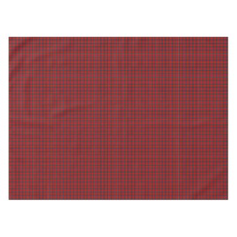 Clan Sinclair Bright Red Scottish Tartan Tablecloth | Zazzle