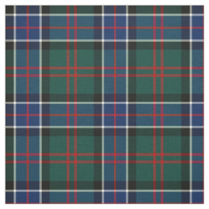 Clan Sinclair Tartan Fabric | Zazzle