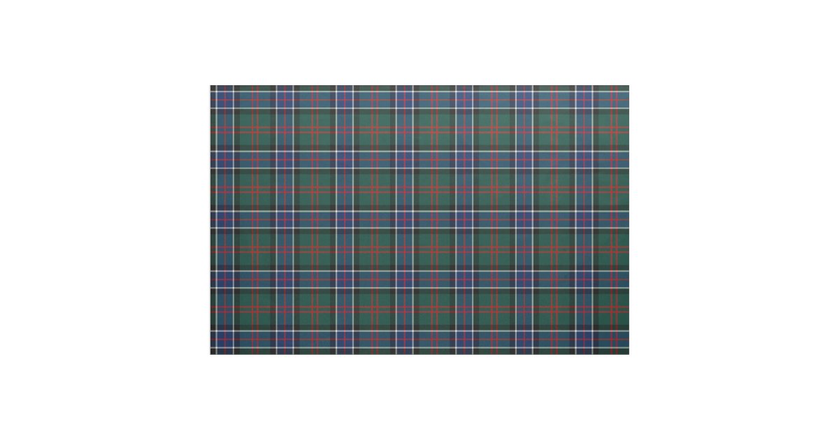 Clan Sinclair Hunting Tartan Fabric | Zazzle