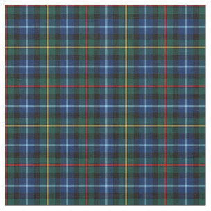Clan Currie Scottish Tartan Plaid Fabric | Zazzle