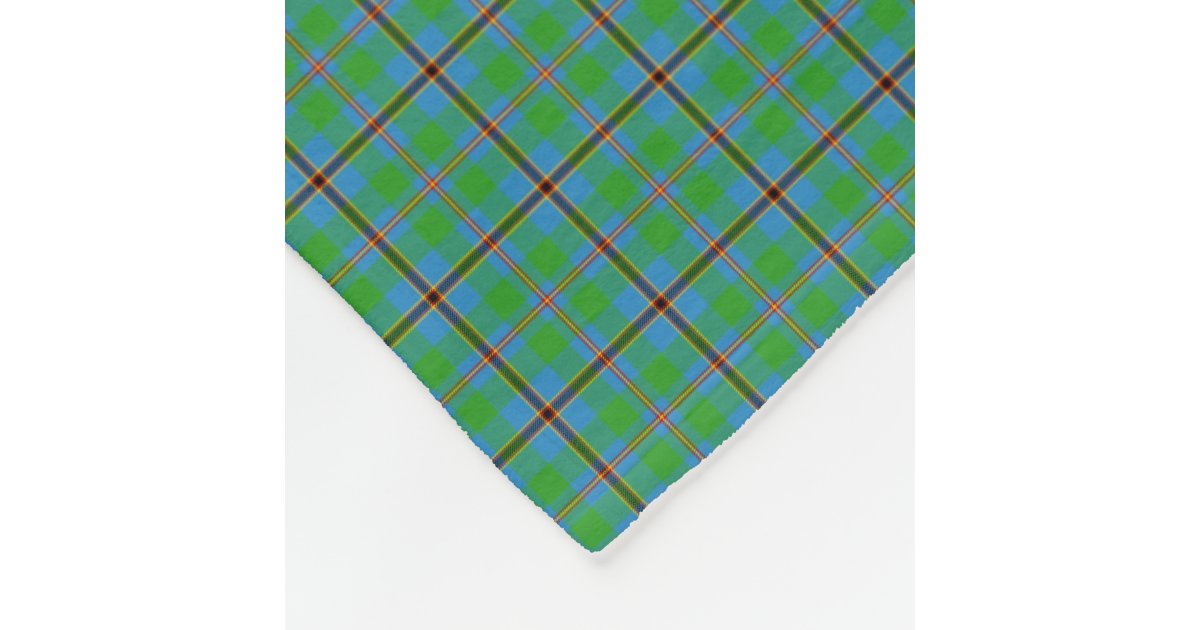 Clan Snodgrass Tartan Fleece Blanket | Zazzle
