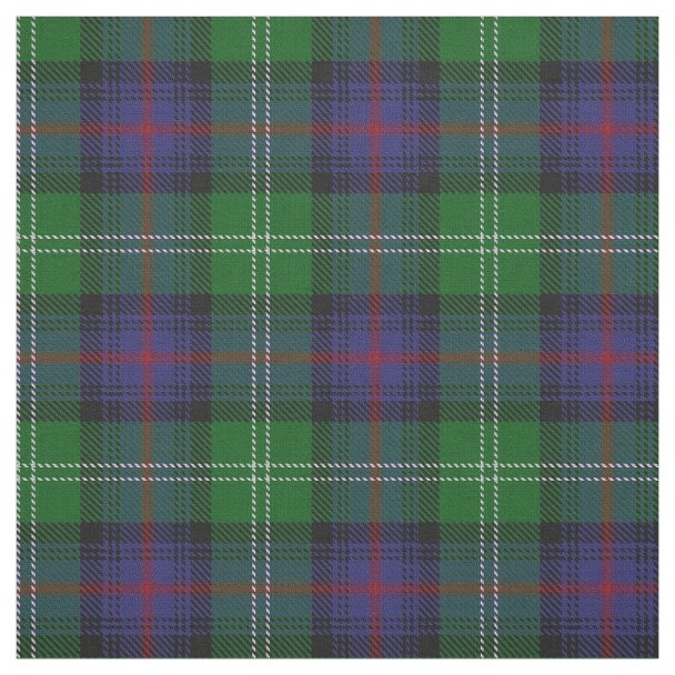 Clan Sutherland Ancient Tartan Fabric | Zazzle