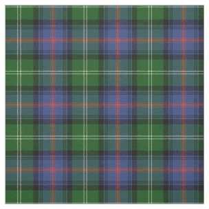 Clan Sutherland Tartan Fabric | Zazzle