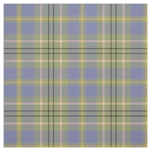 Clan Taylor Tartan Fabric | Zazzle