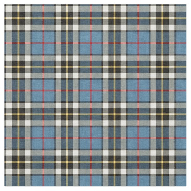 Clan Thompson Hunting Tartan Fabric | Zazzle