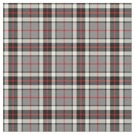 Clan Thompson Blue Dress Tartan Fabric | Zazzle