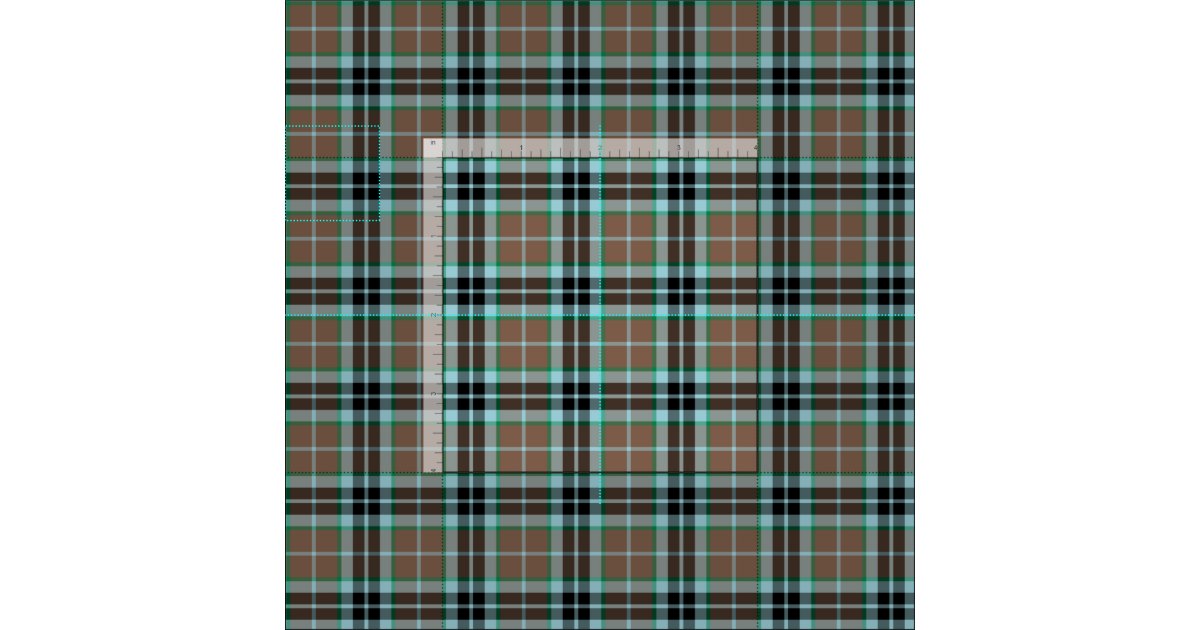 Clan Thompson Hunting Tartan Fabric | Zazzle