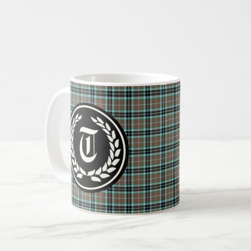 Clan Thompson Hunting Tartan Monogram Coffee Mug | Zazzle
