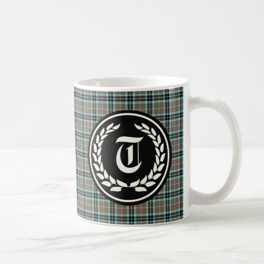 Clan Thompson Hunting Tartan Monogram Coffee Mug | Zazzle.com