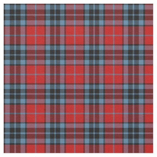 Clan Thompson Tartan Fabric | Zazzle