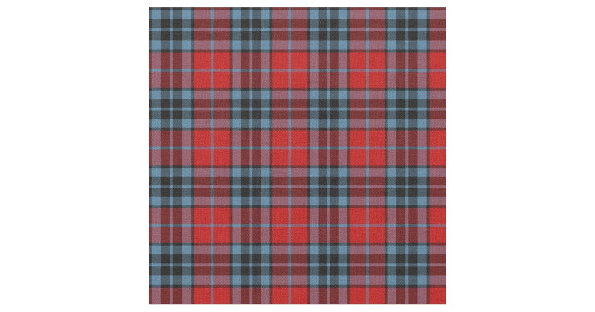 Clan Thompson Tartan Fabric | Zazzle