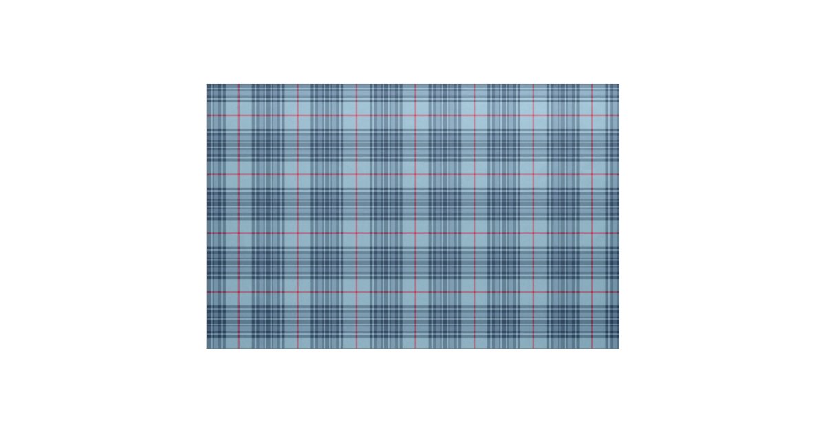 Clan Thorburn Tartan Fabric | Zazzle