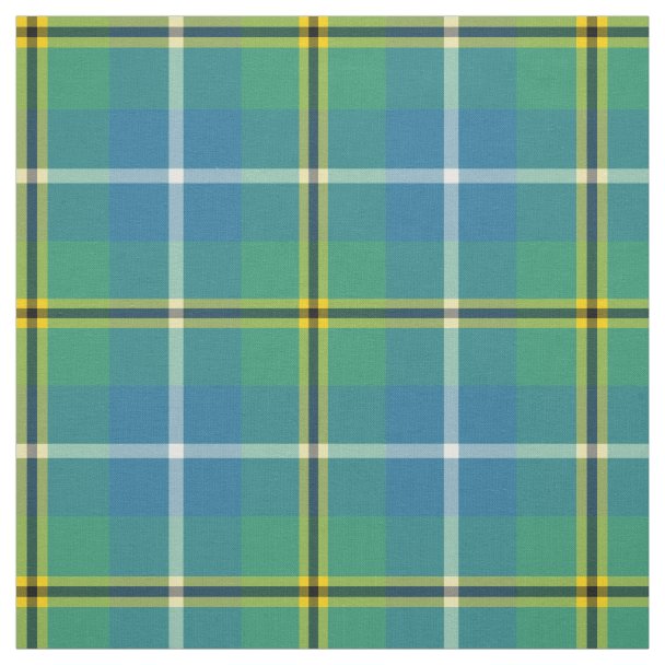 Clan Turnbull Hunting Tartan Fabric | Zazzle