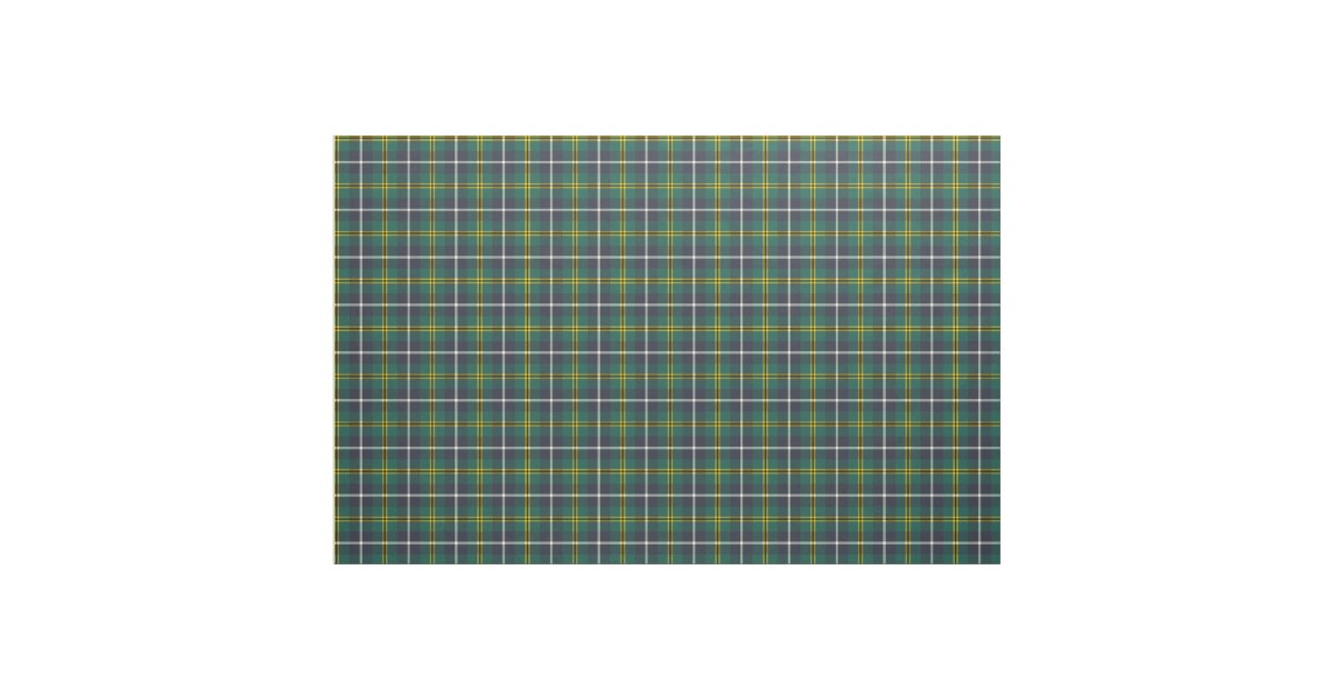 Clan Turnbull Hunting Tartan Fabric | Zazzle