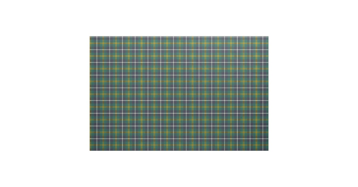 Clan Turnbull Hunting Tartan Fabric | Zazzle