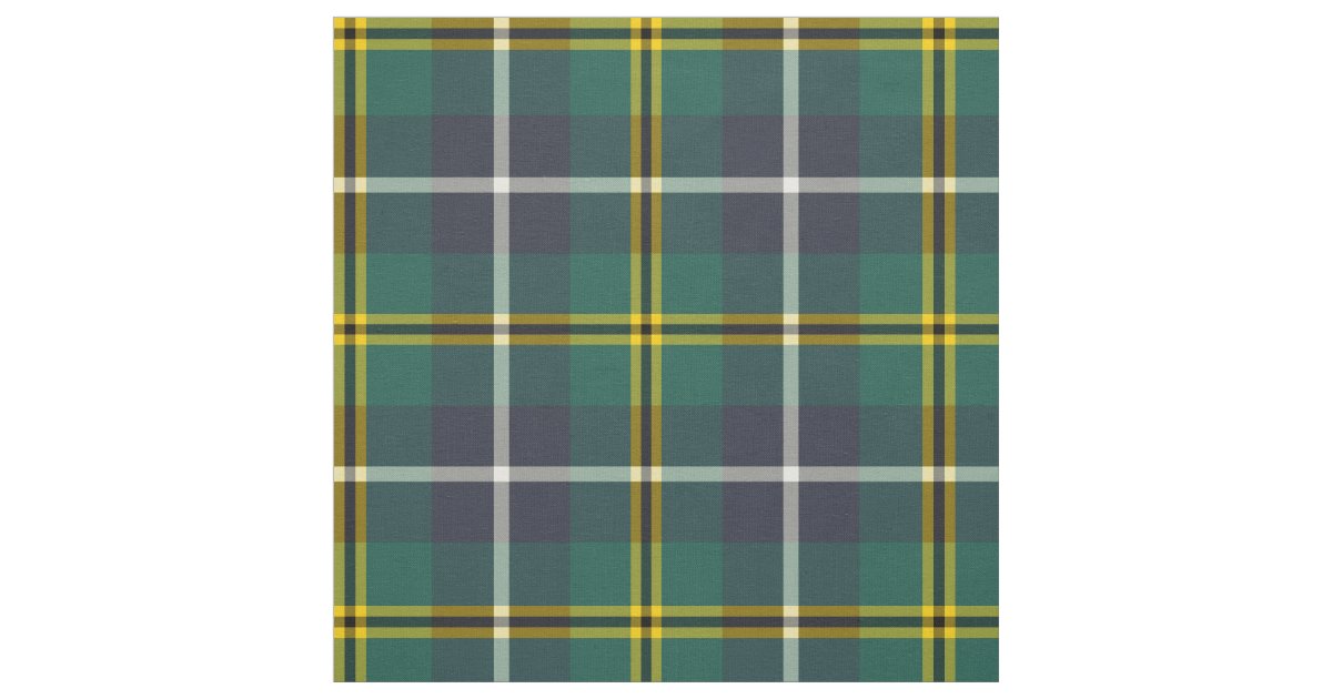 Clan Turnbull Hunting Tartan Fabric | Zazzle