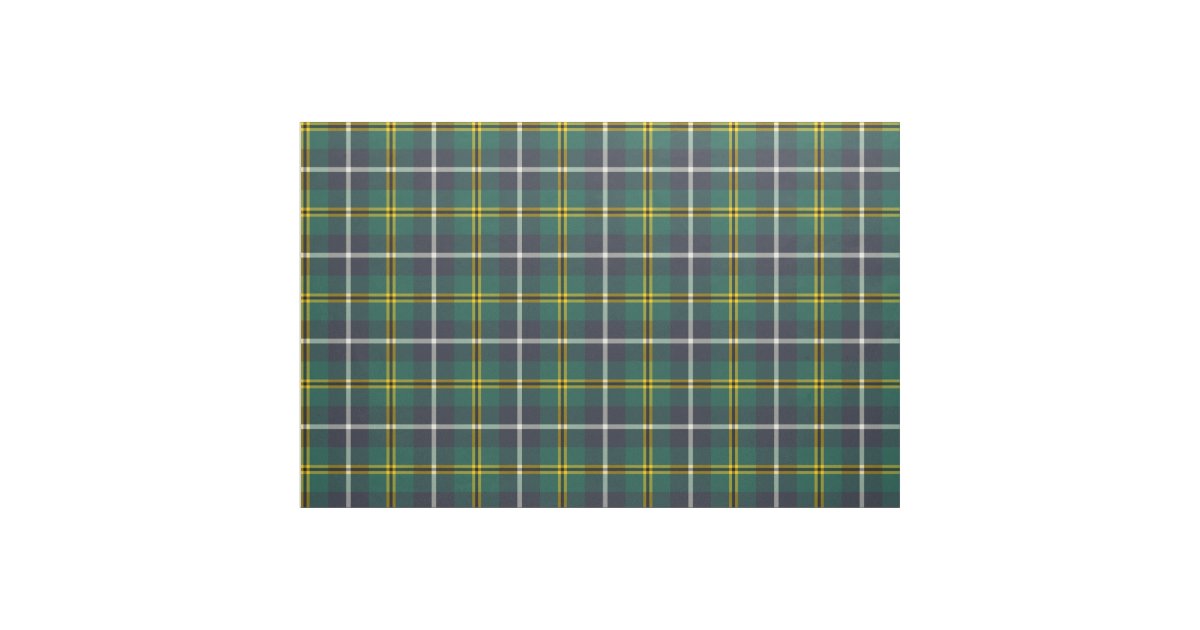 Clan Turnbull Hunting Tartan Fabric | Zazzle