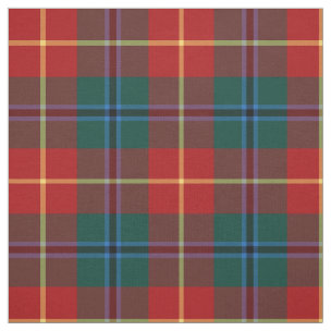 Clan Turnbull Hunting Tartan Fabric | Zazzle