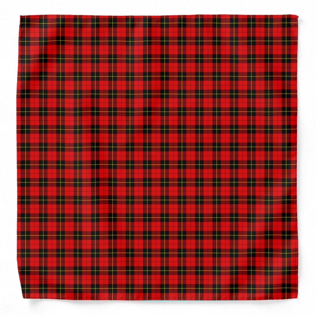 Clan Wallace Tartan Bandana | Zazzle