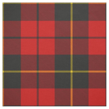 Clan Wallace Tartan Fabric | Zazzle