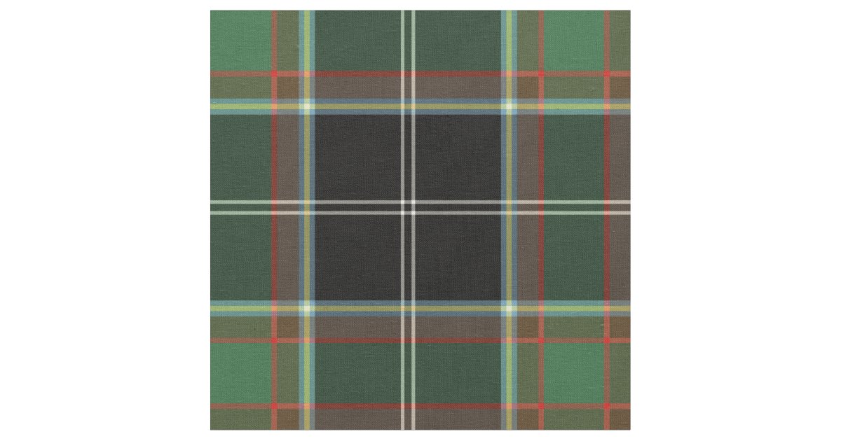 Clan Webster Tartan Fabric | Zazzle
