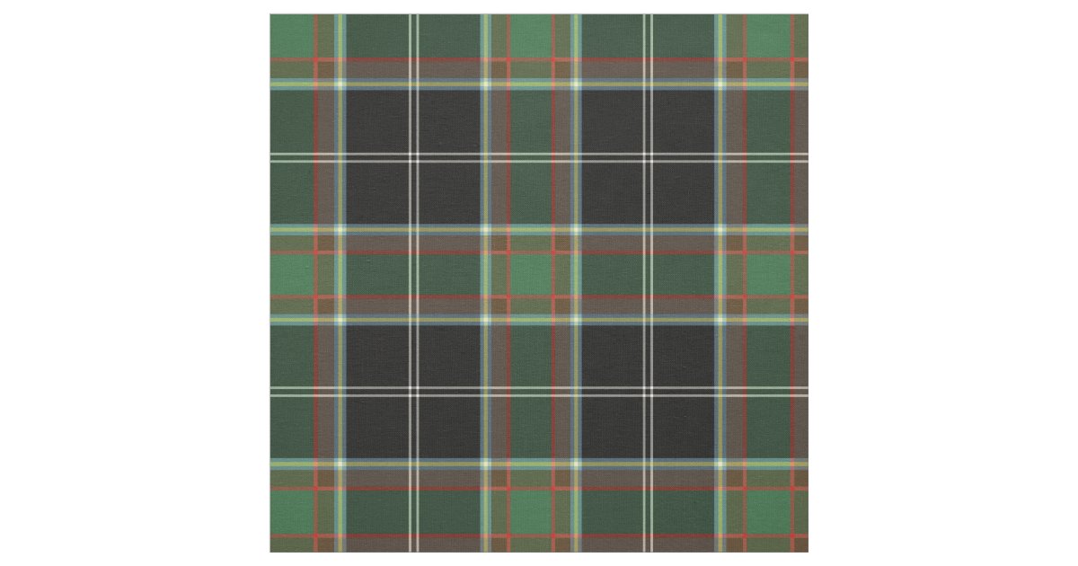 Clan Webster Tartan Fabric | Zazzle
