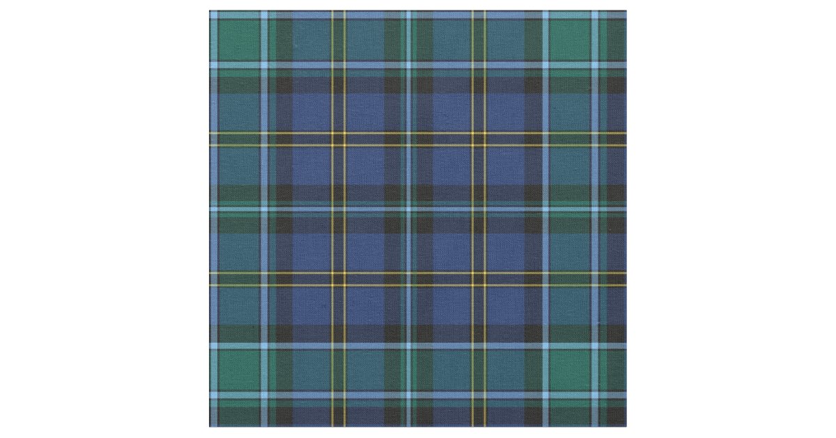 Clan Weir Tartan Fabric | Zazzle