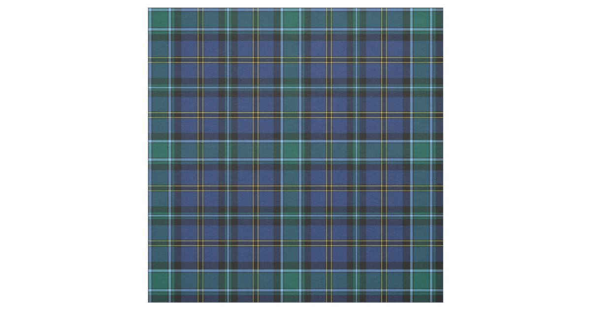 Clan Weir Tartan Fabric | Zazzle