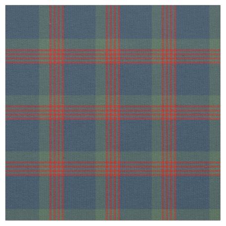 Wilson Tartan Print Fabric | Zazzle
