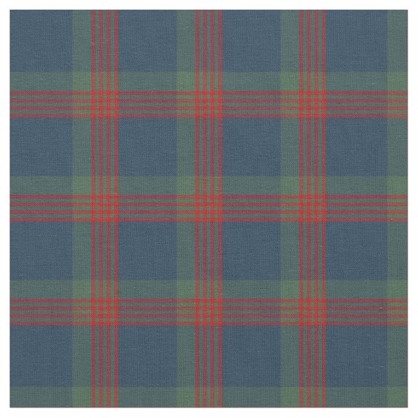 Scottish Clan Wilson Tartan Plaid Fabric | Zazzle