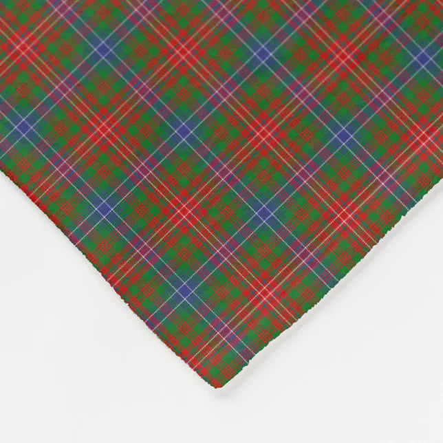 Clan Wilson Tartan Fleece Blanket | Zazzle