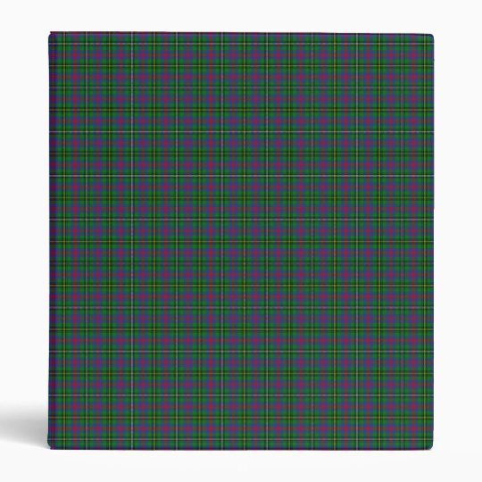 Clan Wood Tartan Binder