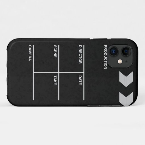 clapboard cinema Case-Mate iPhone case | Zazzle