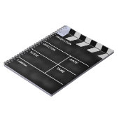 Clapperboard cinema notebook | Zazzle