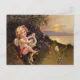 Clapsaddle: Little Cherub with Harp Postcard | Zazzle