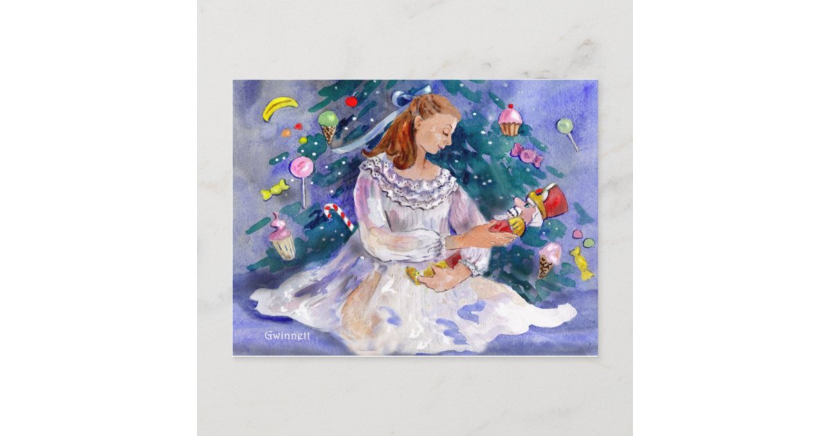 Clara and the Nutcracker Postcard | Zazzle