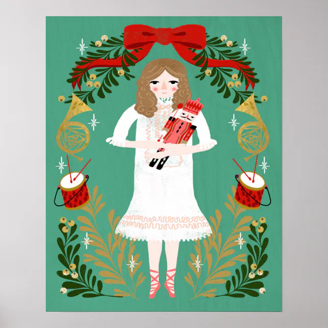 Clara Nutcracker Ballet Poster | Zazzle