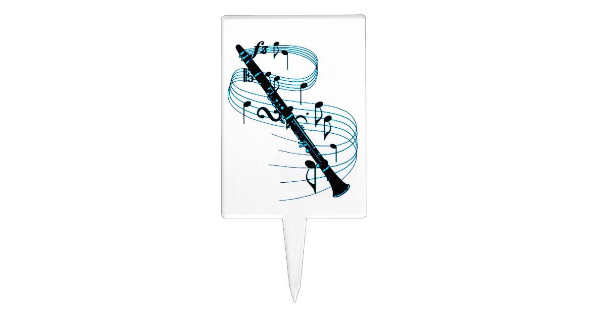 Clarinet Cake Topper | Zazzle