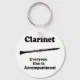 Clarinet Gift Keychain | Zazzle