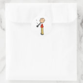 Clarinet Player Stickers Sticker | Zazzle