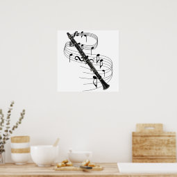 Clarinet Poster | Zazzle