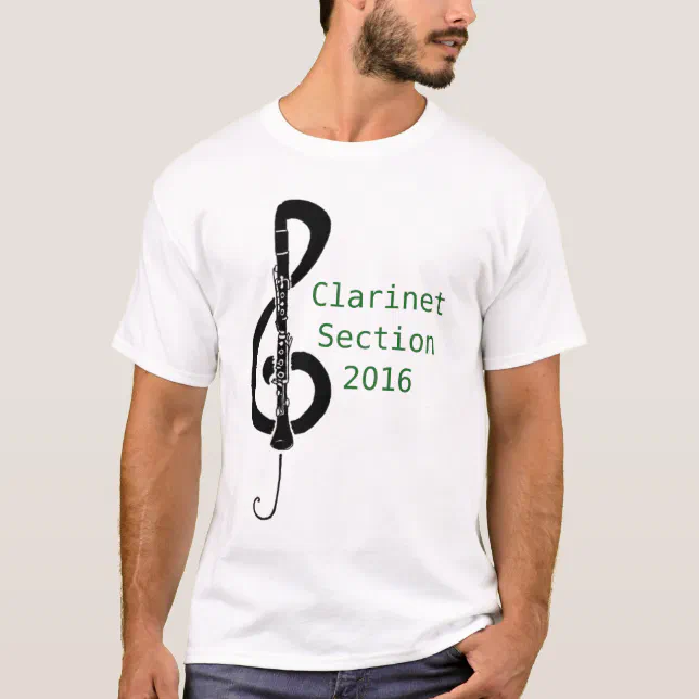 Clarinet Section Shirt | Zazzle