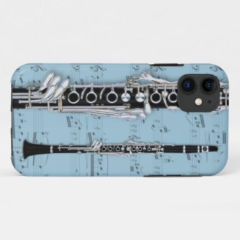 Clarinet & sheet music phone case. Pick color Case-Mate iPhone Case ...