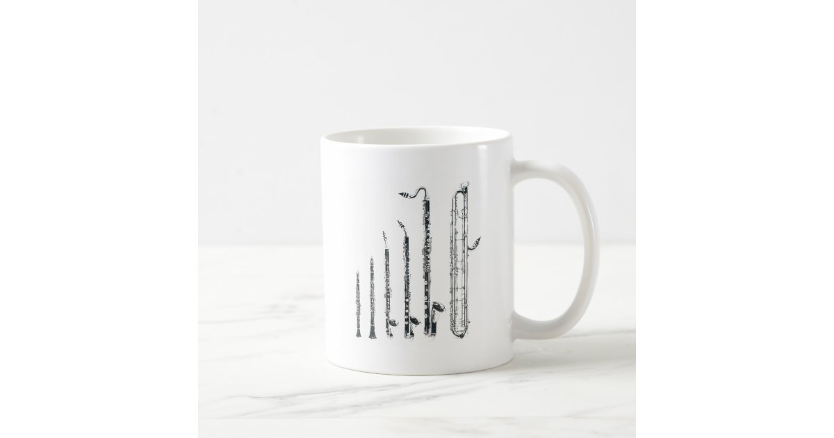 clarinets coffee mug | Zazzle