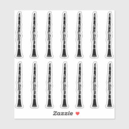 Clarinets Sticker | Zazzle