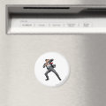 Clark changes into Superman Magnet | Zazzle