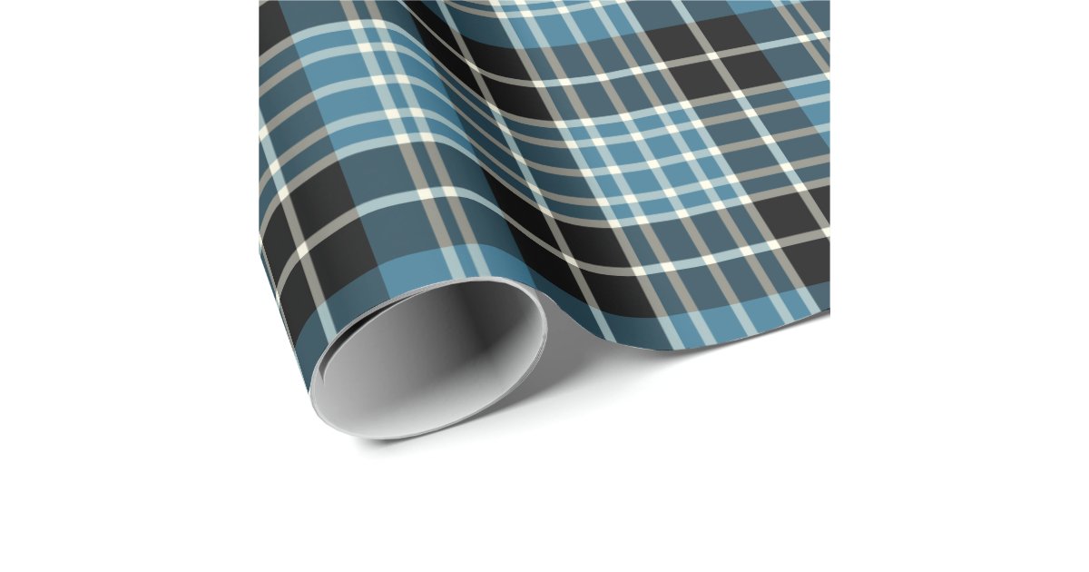 Clark Clan Tartan Wrapping Paper | Zazzle